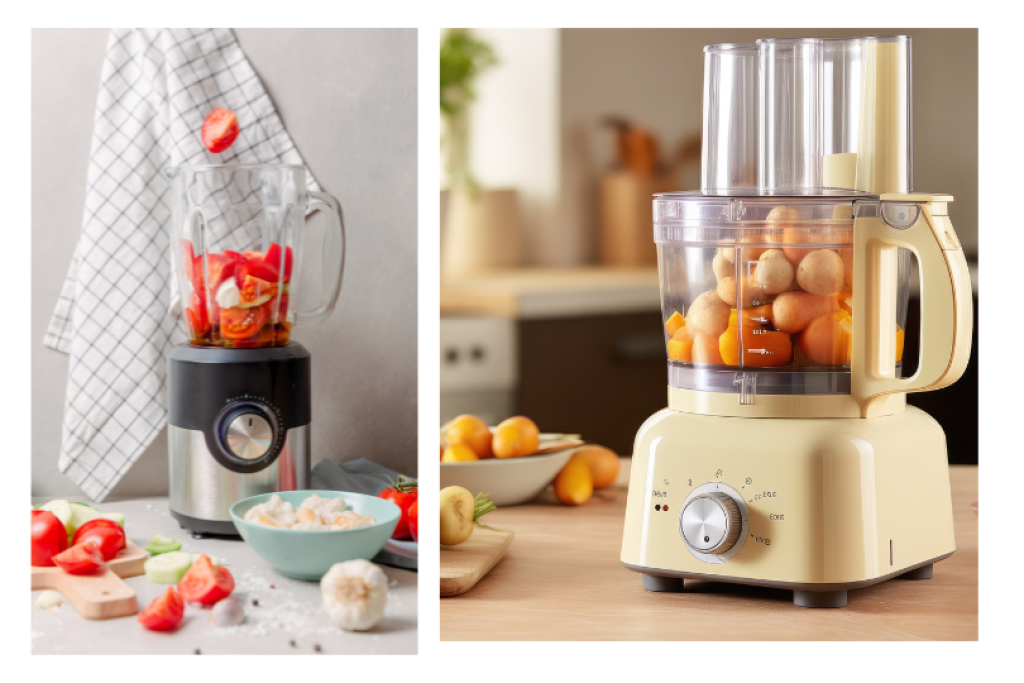 Difference between Food Processor And Blender